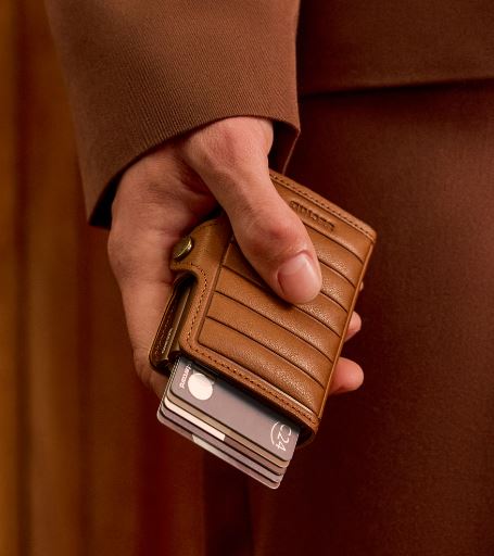 Secrid Premium Twinwallet+ Emboss Lines luxe RFID veilige wallet
