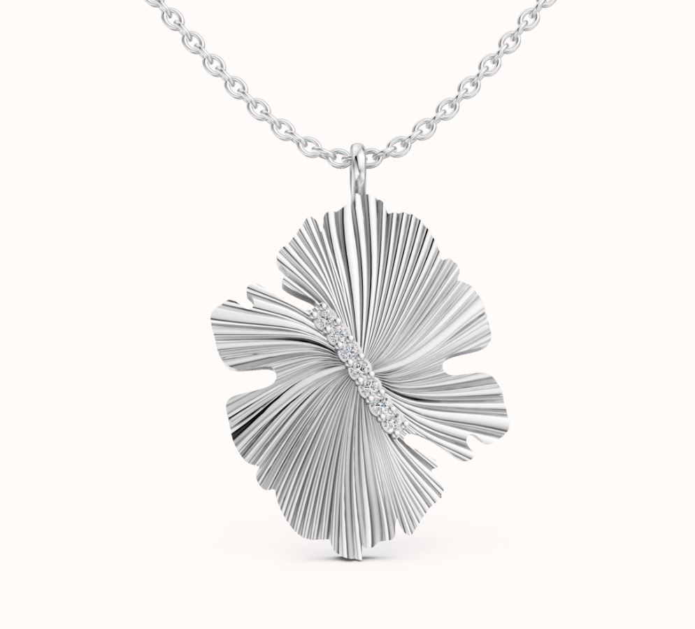 Diamanti Per Tutti M2753 White Fanora Necklace bij Juwelier Clem Vercammen