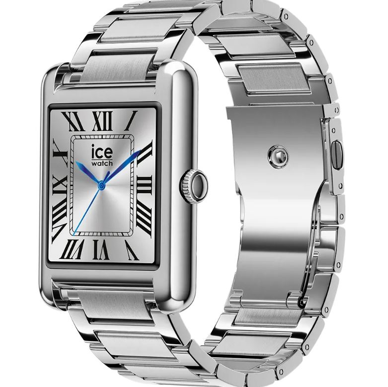 Ice-Watch Ice-Smart TK 2.0 025381 Smartwatch Zilver met Rechthoekige Kast